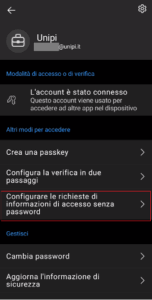 Microsoft Authenticator | Smartphone (metodo consigliato) - it.unipi.it